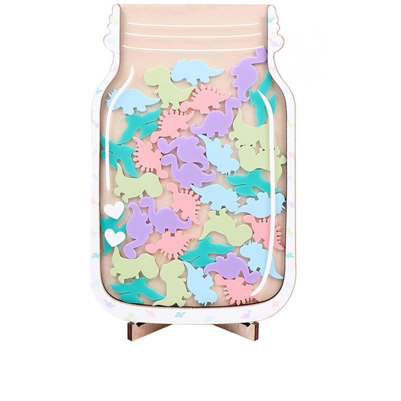 Wooden Storage Tank with DIY Stuffed Toy for Children Educational and ...
