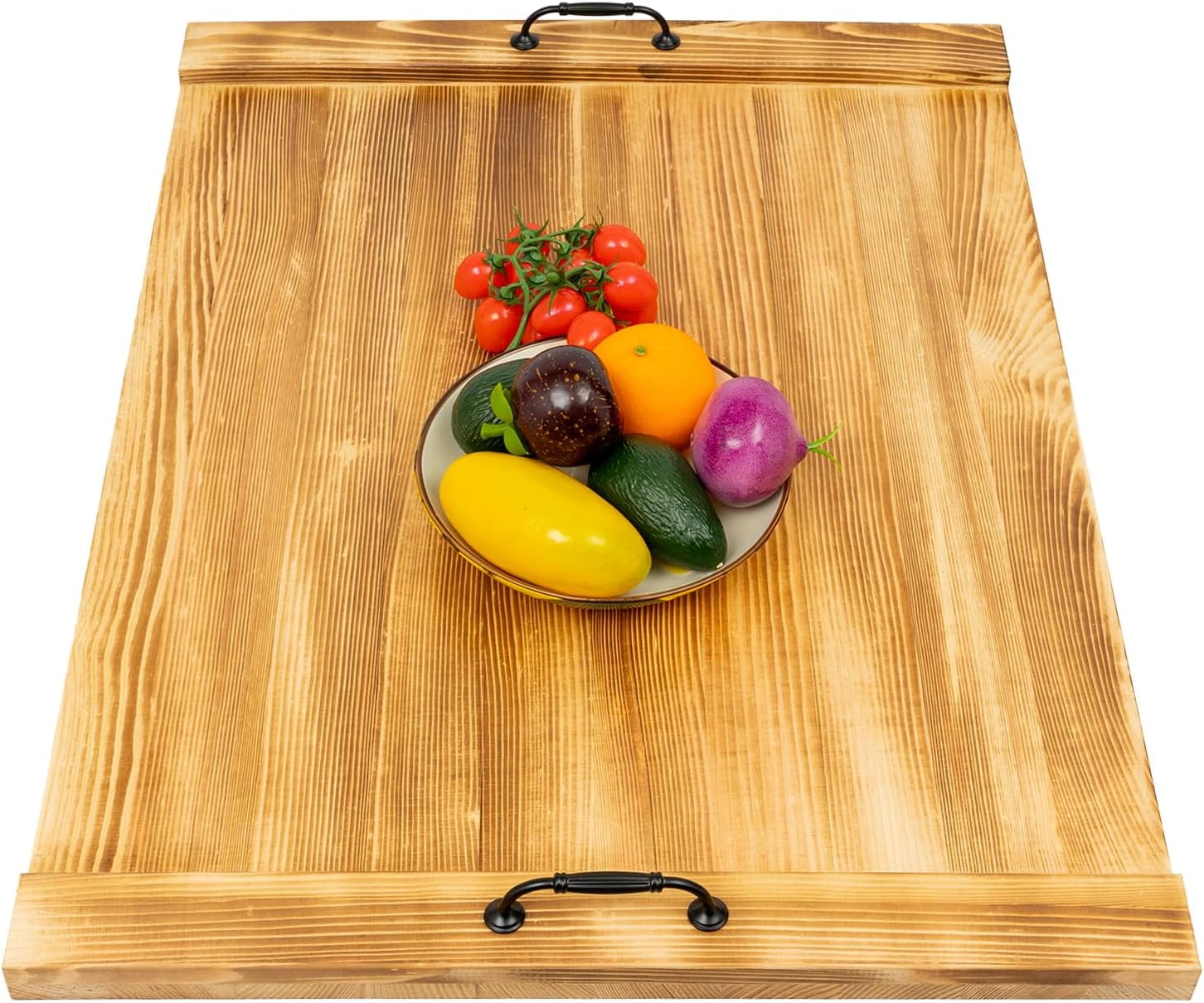 Wooden Stove Top Cover, 30 x 22 Inch Noodle Board with Handles, 44.09 ...
