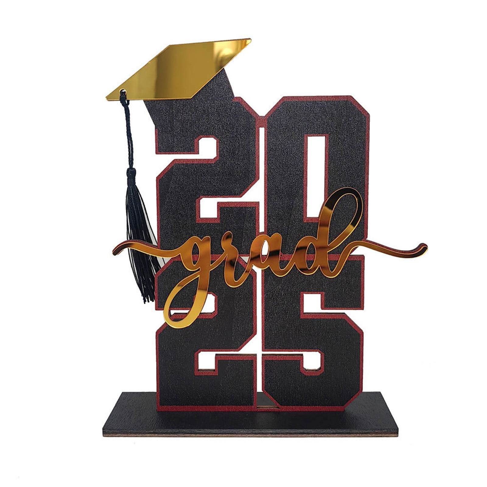 Wooden Table Sign Class of 2025 Graduation Decorations Sign Class of ...