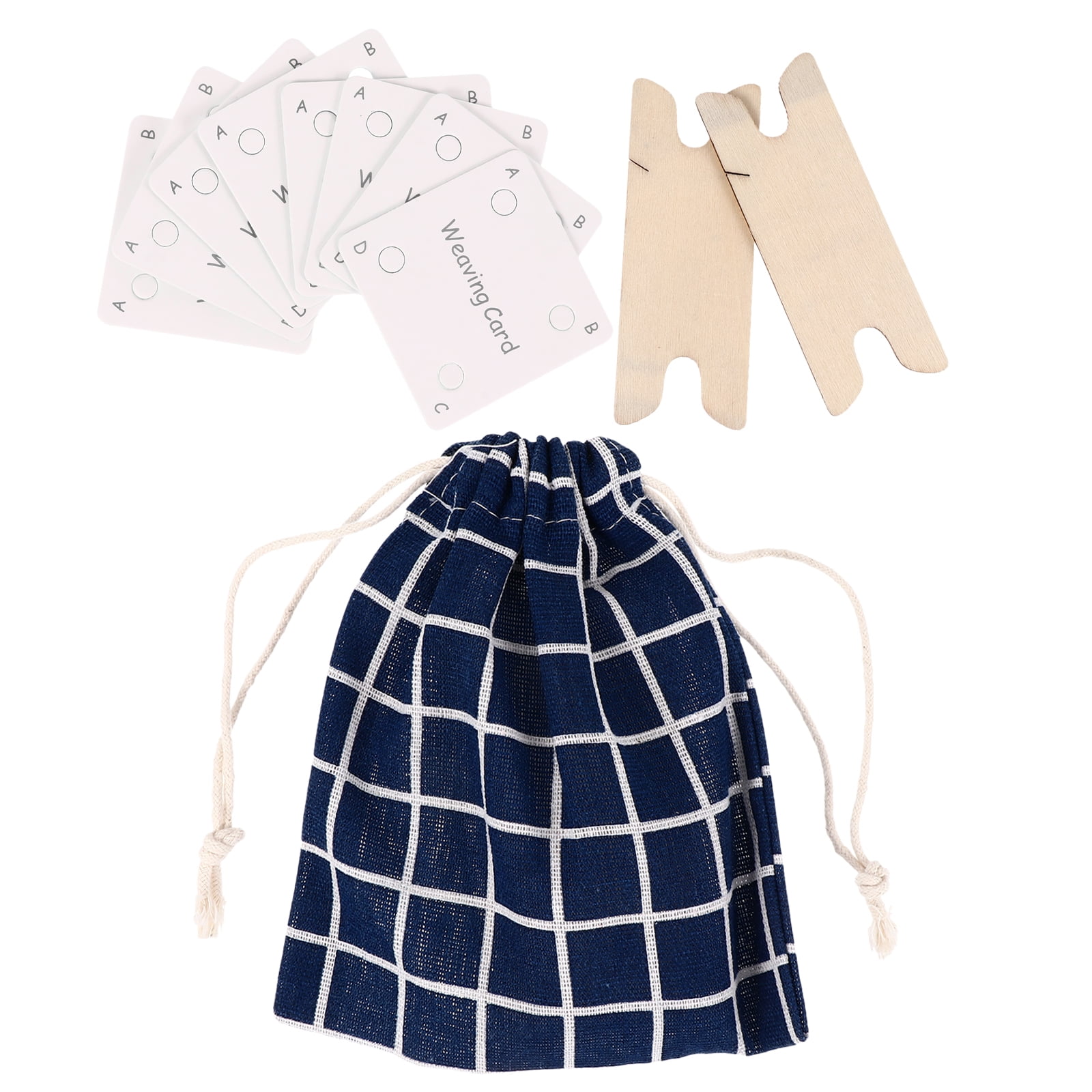 Wooden Tablet Weaving Cards Book Woven for Crafts - Walmart.com