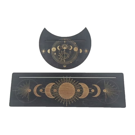 Wooden Tarot Card Stand Display Tray Witch Divinations Tool Tarot ...