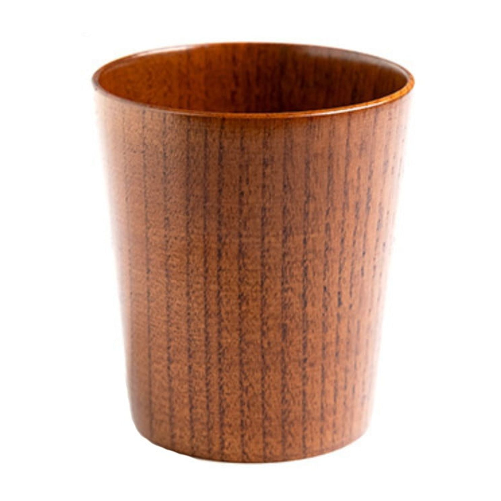Wooden Tea Cup Wood Coffee Mug Water Japanese Solid Drinking Teacup ...