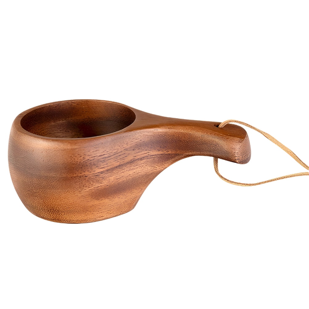 Wooden Tea Cup Wooden Coffee Water Cup Walnut Wood Tea Cup Drinking Cup ...