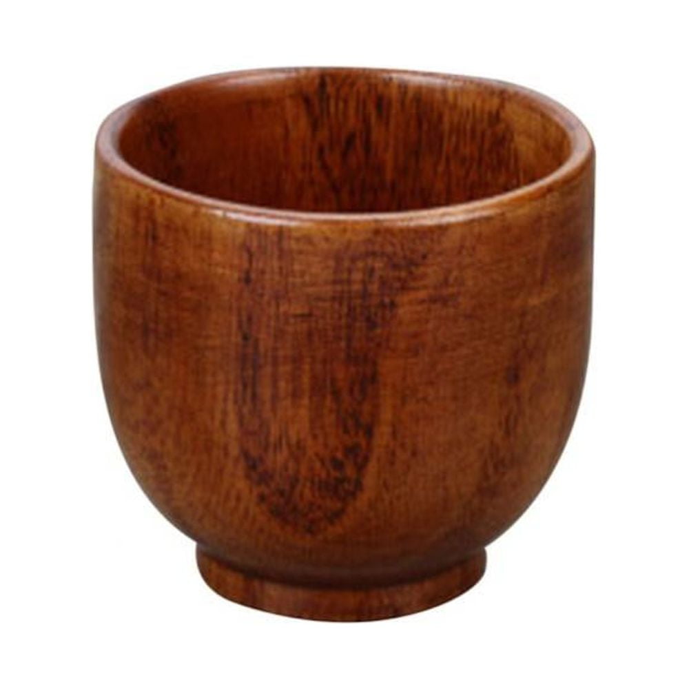 Wooden Tea Cups Natural Solid Wood Tea Cup,Wooden Teacups Coffee Mug ...