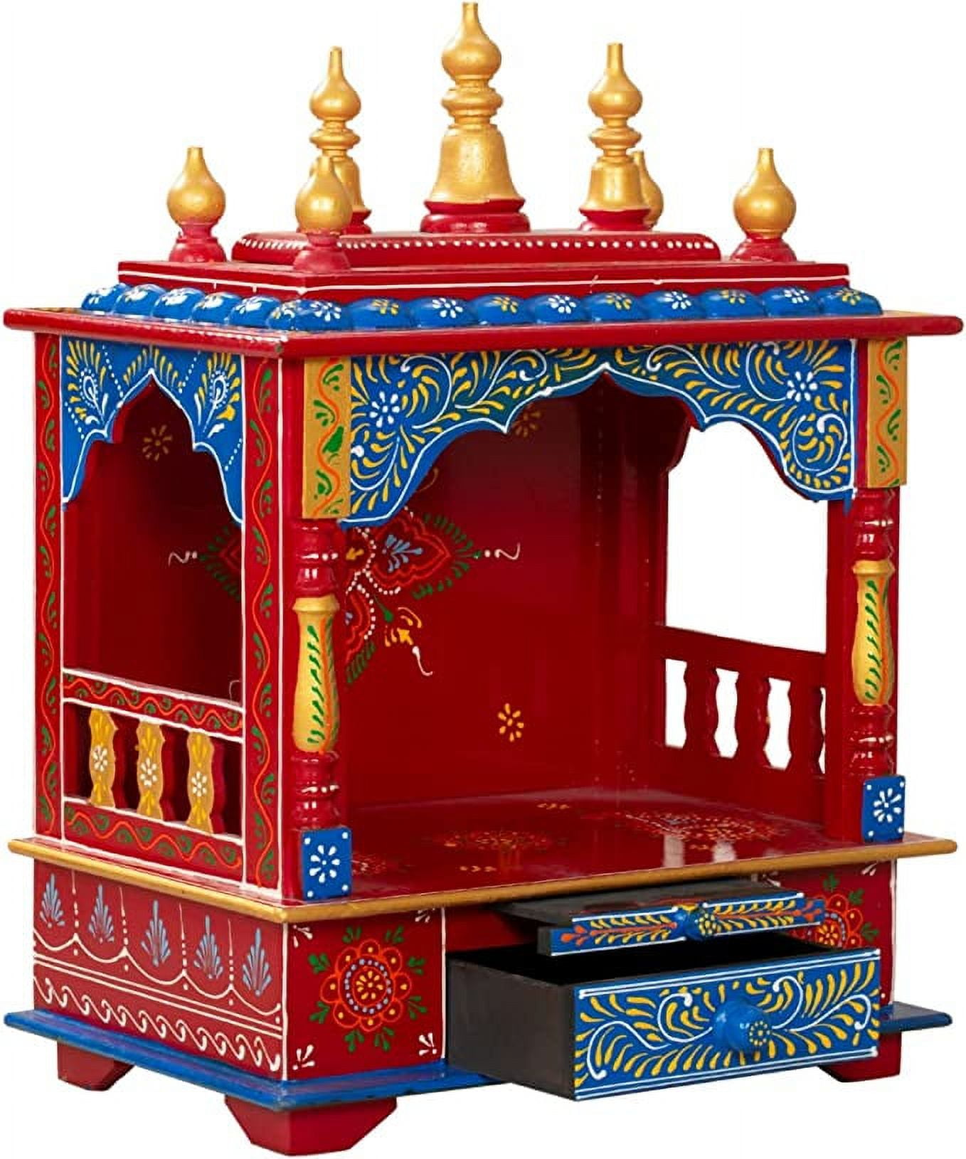 Wooden Temple/Home Temple/Pooja Mandir/Pooja Mandap/Temple for Home by ...