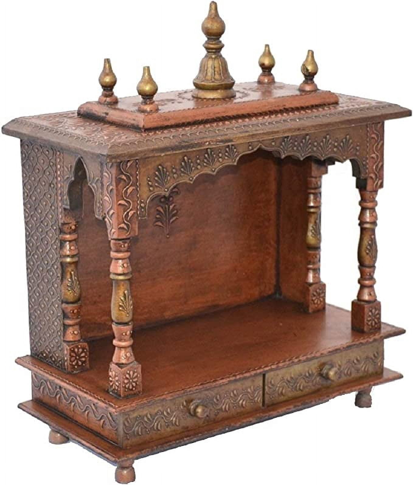 Wooden Temple/Home Temple/puja mandir/Wooden Temple/Temple for Home ...