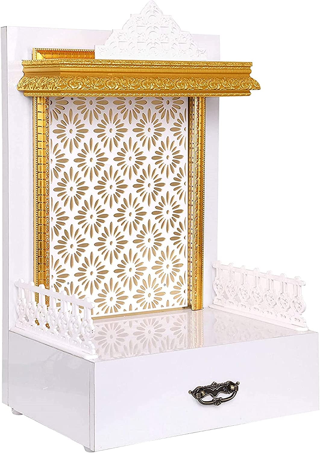 Wooden Temple Mandir Handcrafted Mandir Pooja Ghar Mandap For Worship ...