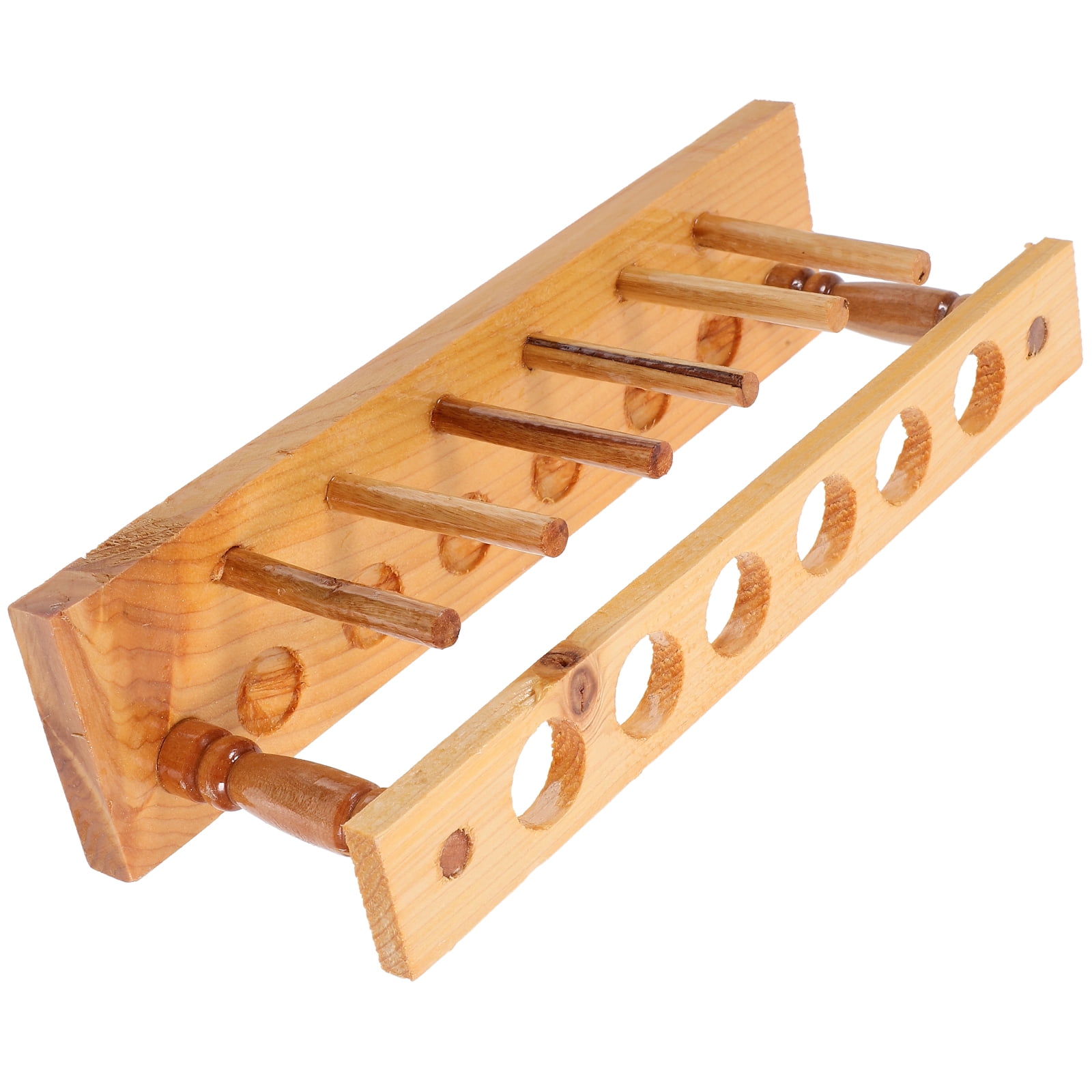 WHAMVOX Wooden Test Tube Rack for Experiment Use Stable and Sturdy ...