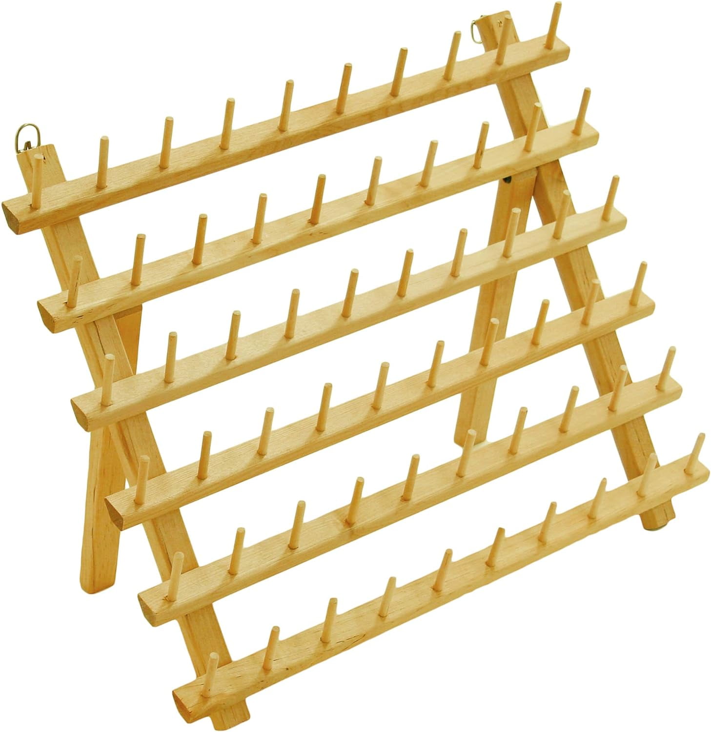 Wooden Thread Rack for Sewing - Quilting - Embroidery Spools and Mini ...