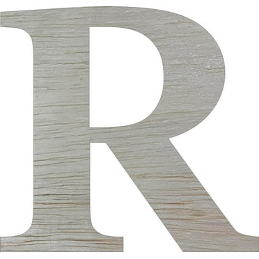 Unfinished Wooden Letter S, Paintable 12'' Tall Wood Craft Letter, Wall ...