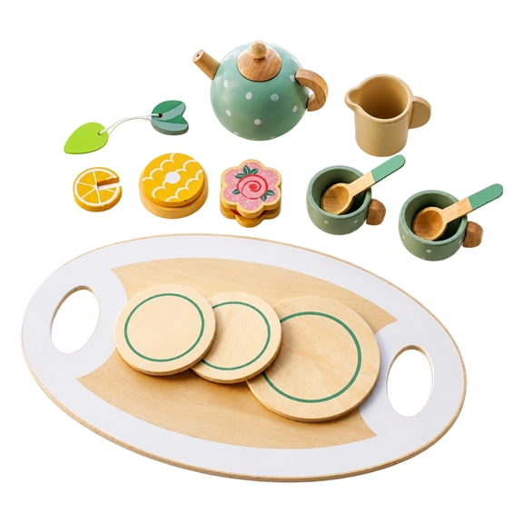 Wooden Tea Party Set
