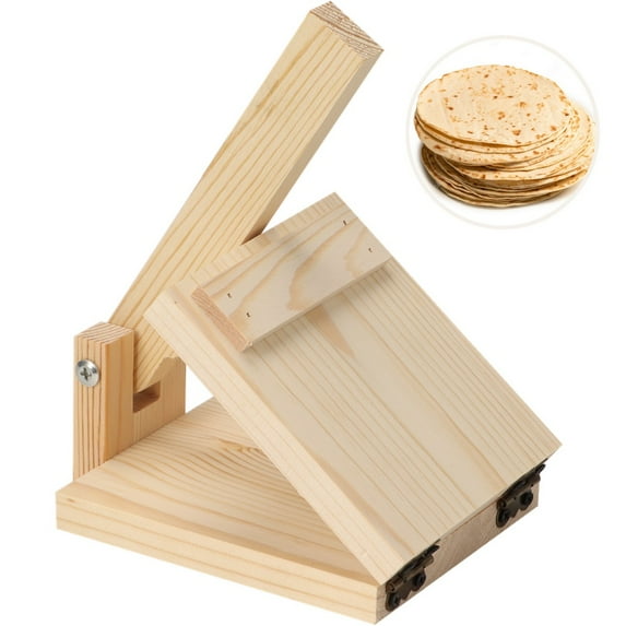 Wooden Tortilla Press Mexican Tortillia Presser Flattening Tool ...