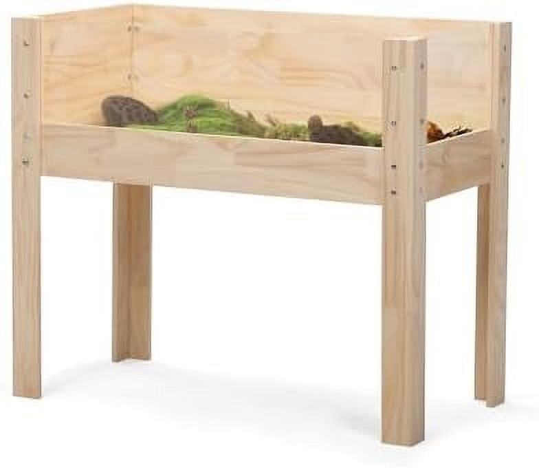 Wooden Tortoise Habitat Indoor, Tortoise Enclosure Turtle House with ...