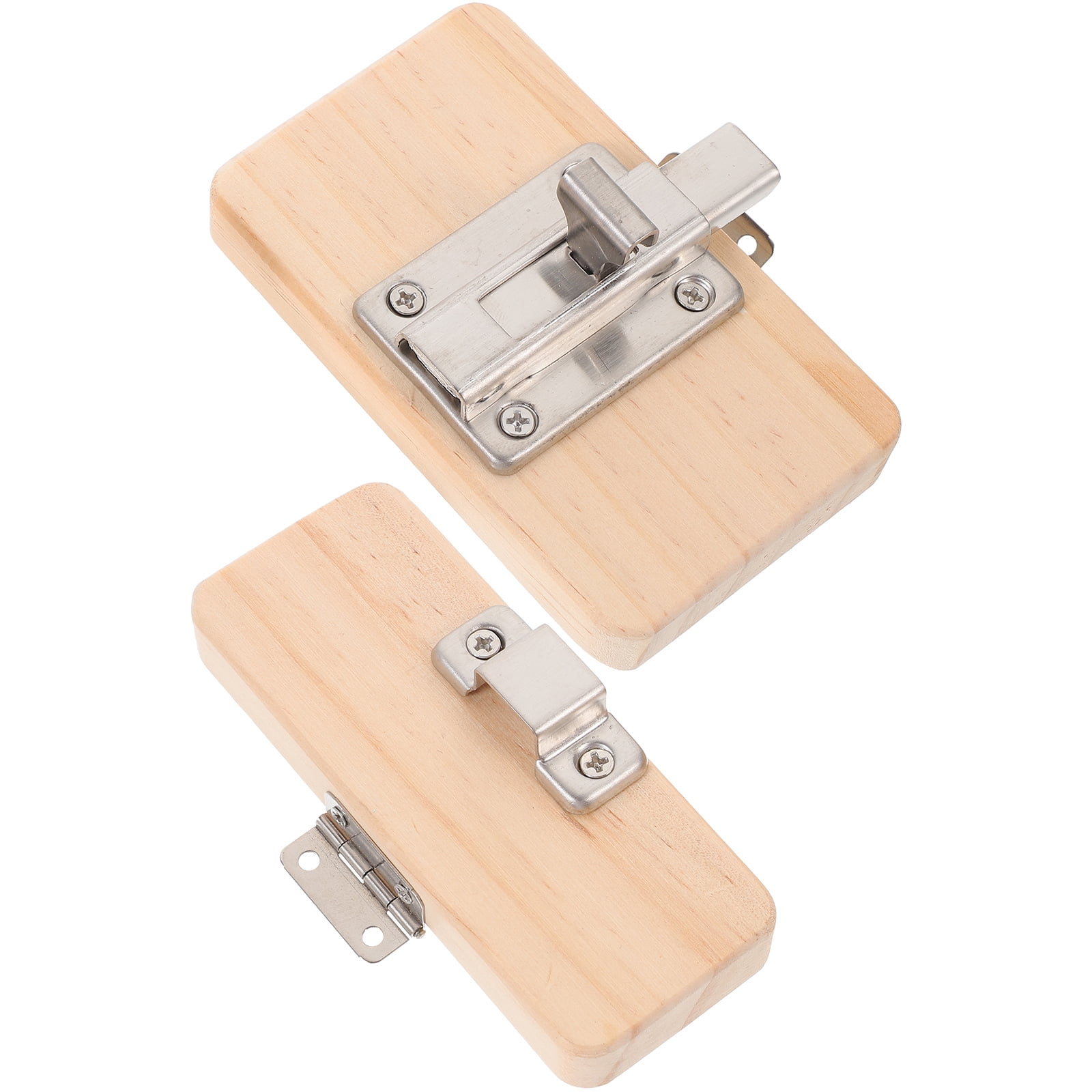 Wooden Toys Busy Board Door Lock Latch for Montessori Parts Right Child ...