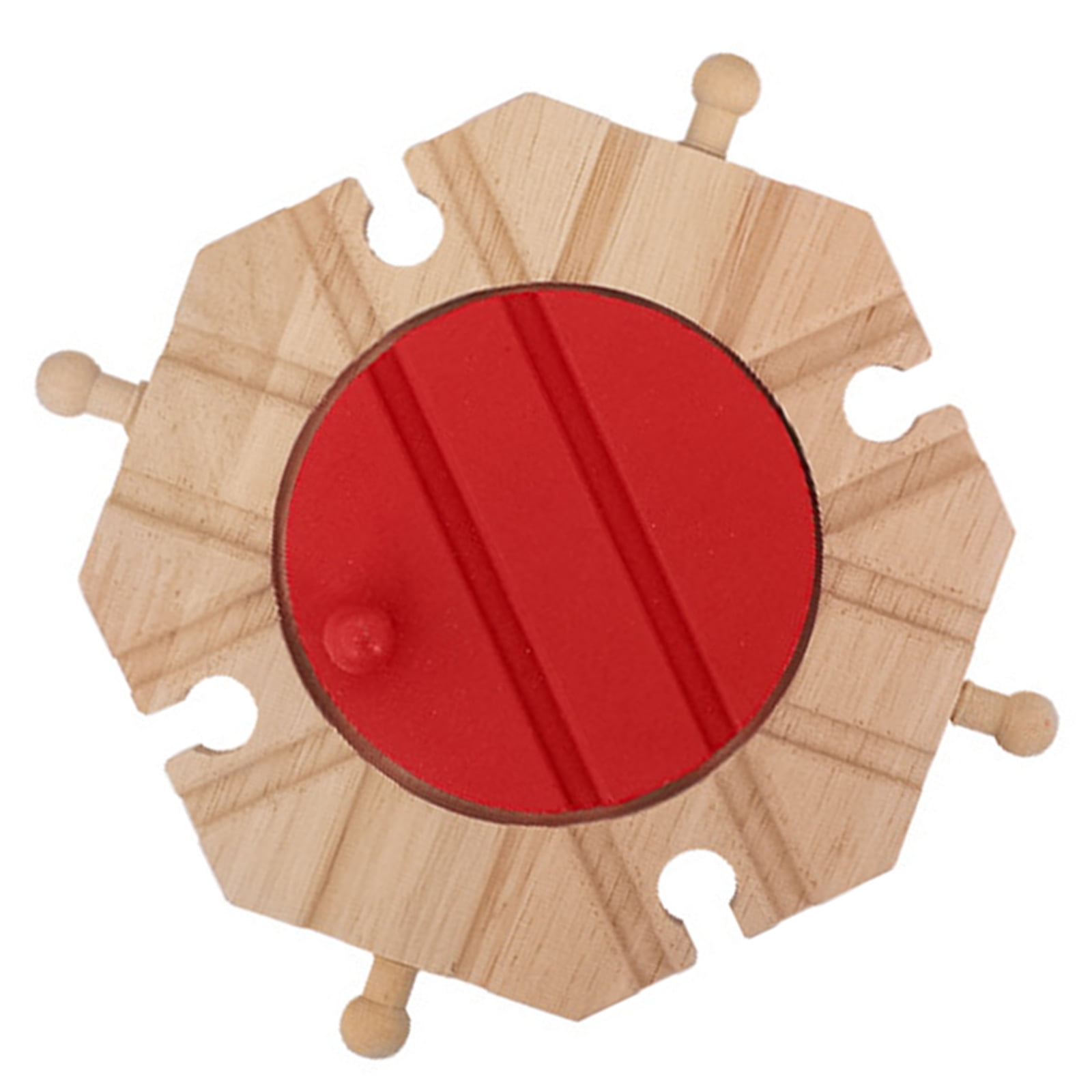Wooden Train Track Connector Railway Part Trains Set Accessories For ...
