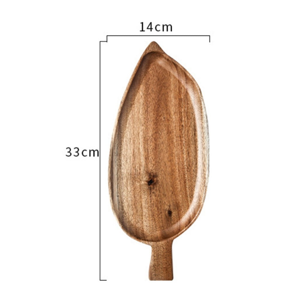 KDJ Wooden Tray Restaurant Food Plate Breakfast Wooden Plate Sushi ...