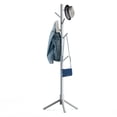 Wooden Tree Coat Rack Stand,Sturdy Freestanding Coat Rack with 8 Hooks ...