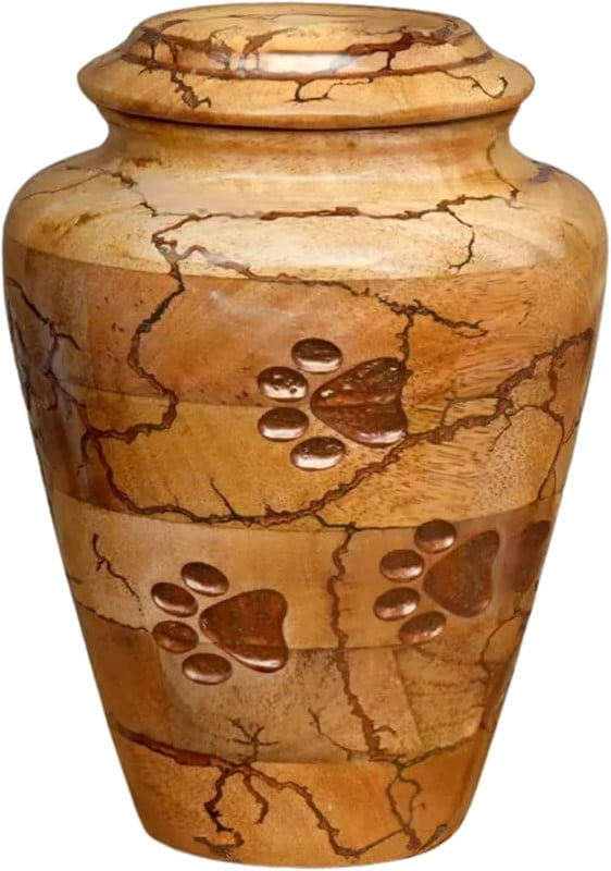 Wooden Urn for Pet Ashes Urn for Dog urn for cat Cremation Pets Memory ...