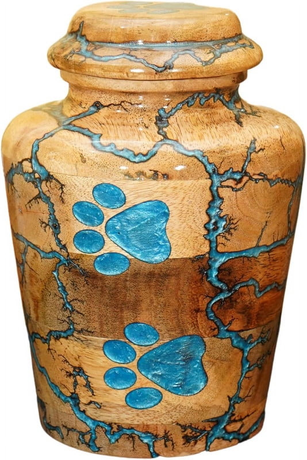 Wooden Urn for Pet Ashes Urn for Dog urn for cat Cremation Pets Memory ...