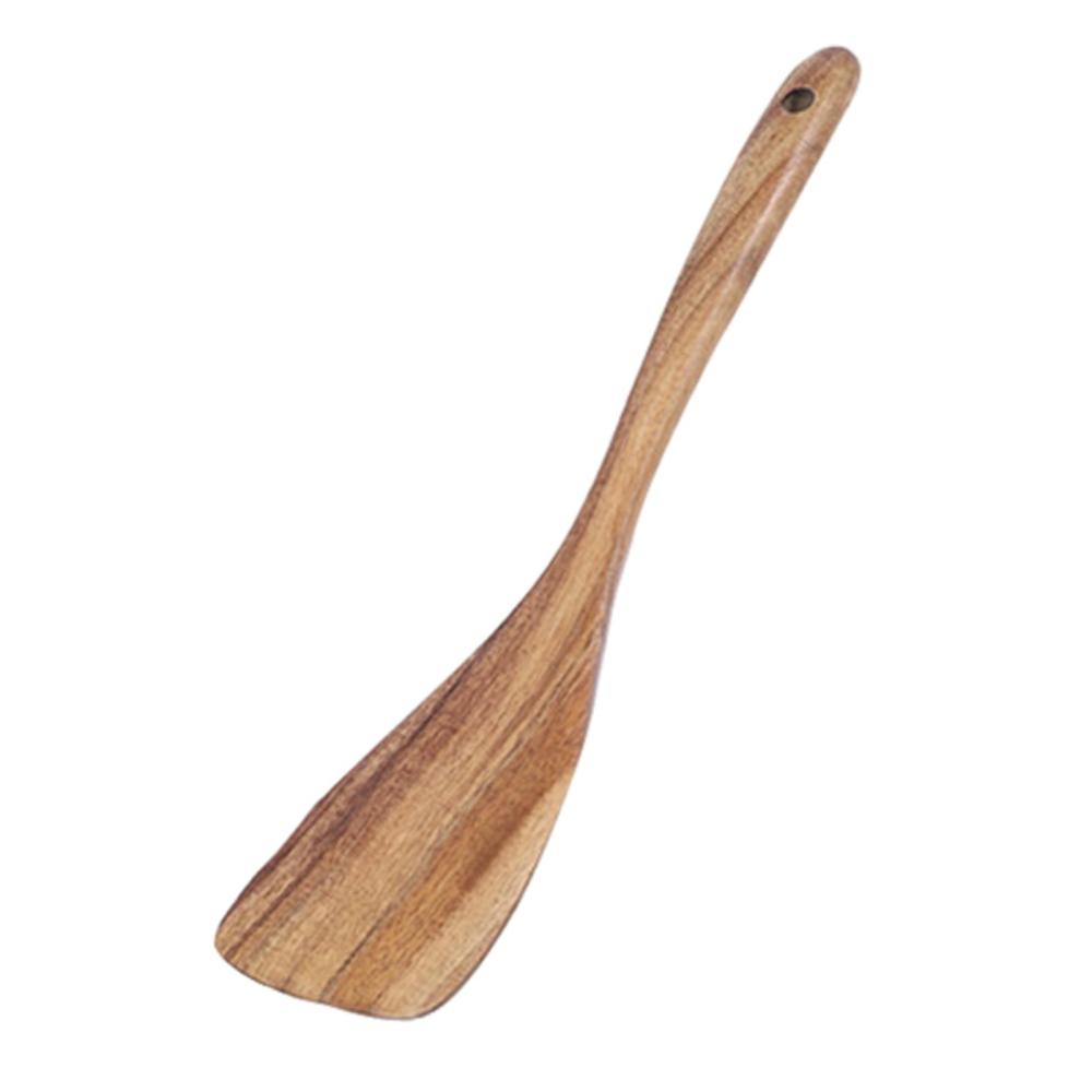 Wooden Utensils for Cooking | Wood Spatula Salad Fork | Teak Wood ...
