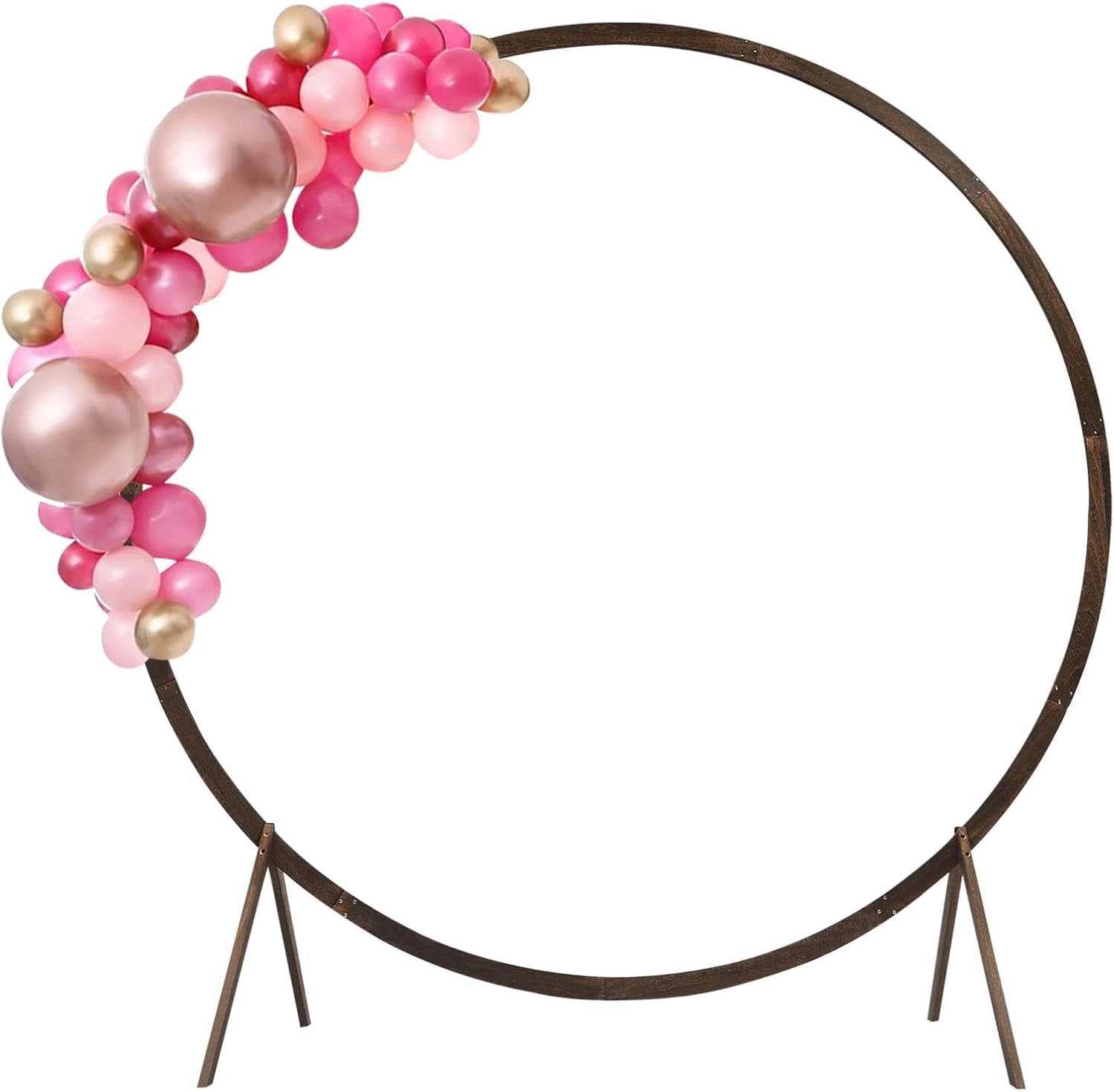 Wooden Vintage Flower Arch Backdrop Stand Rustic Venue Decor Balloon ...