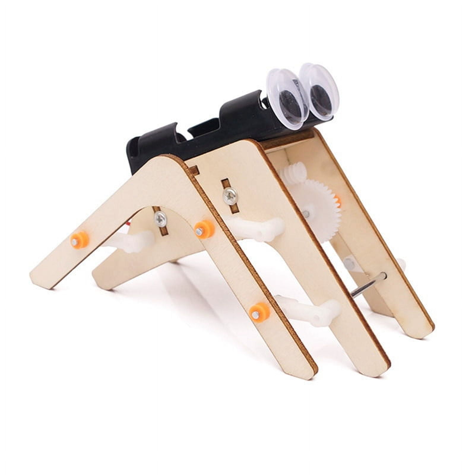 Wooden Walking Spider Robot Spider Robot DIY Assemble Model Science ...