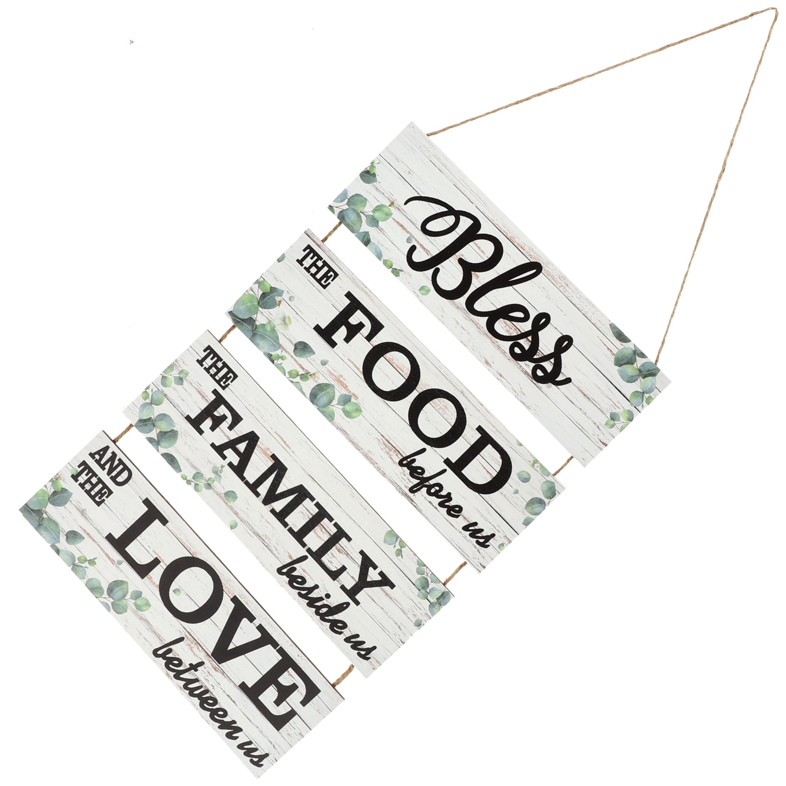 Wooden Wall Hanging Kitchen Decor Farmhouse Signs Rustic Plaque Home ...