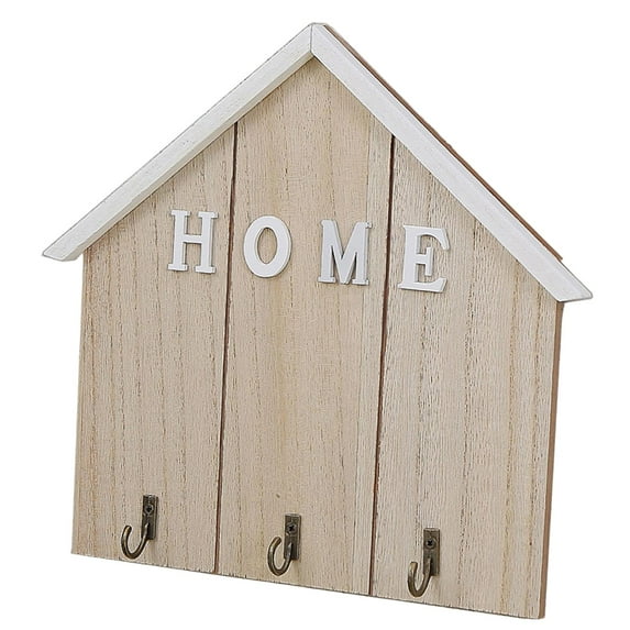Wooden Wall Hook Key Holder Hanger Decorative Organizer Wall Hanging ...