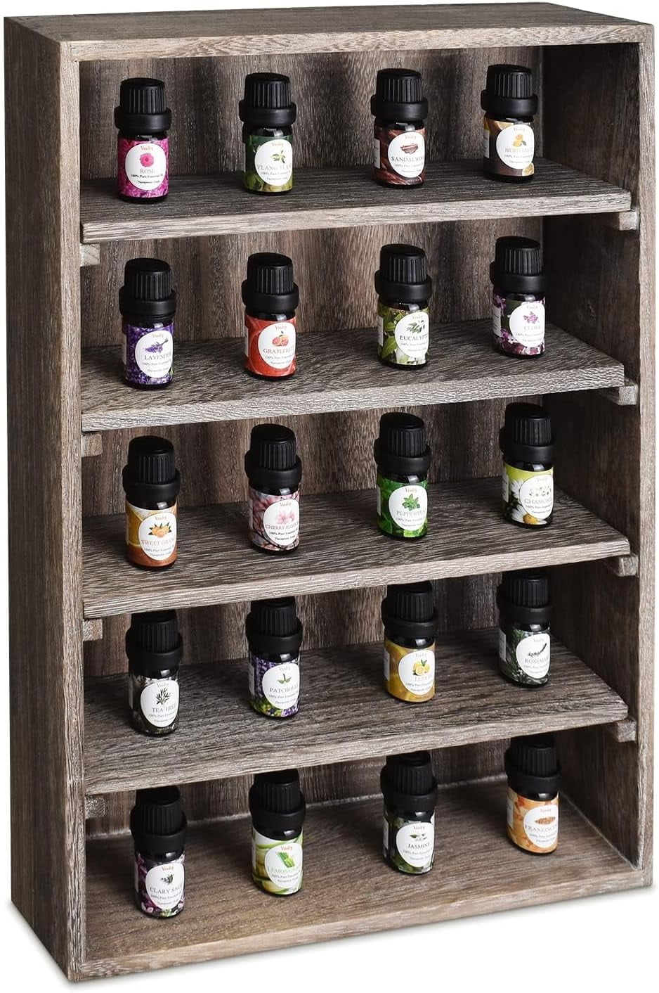 Wooden Wall-Mounted Display Shelves Rack for Collectibles-Figures,Shot ...