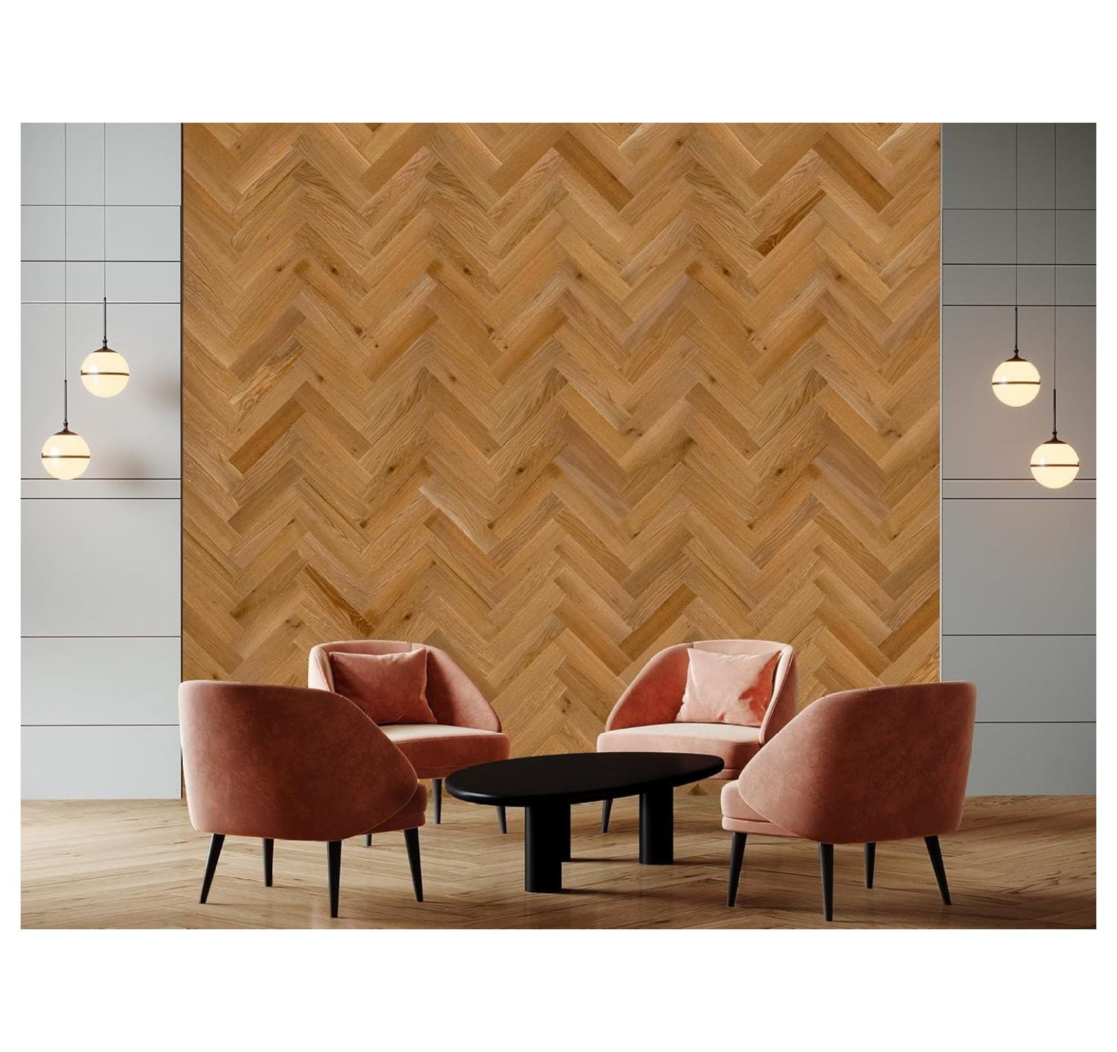 Wooden Wall Planks - Simple Peel & Stick Wall Covering Application for ...