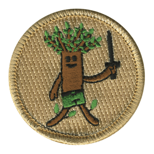 Wooden Warrior Patrol Patch (Sew-on) - ClassB - Walmart.com