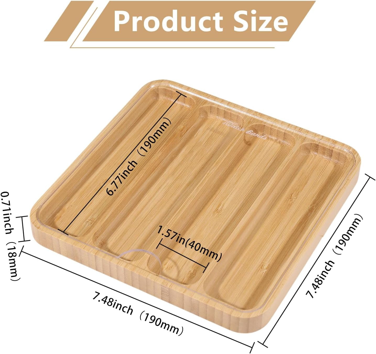 Wooden Watch Band Display Case Watch Band Organizer for Watch Bands 4 ...