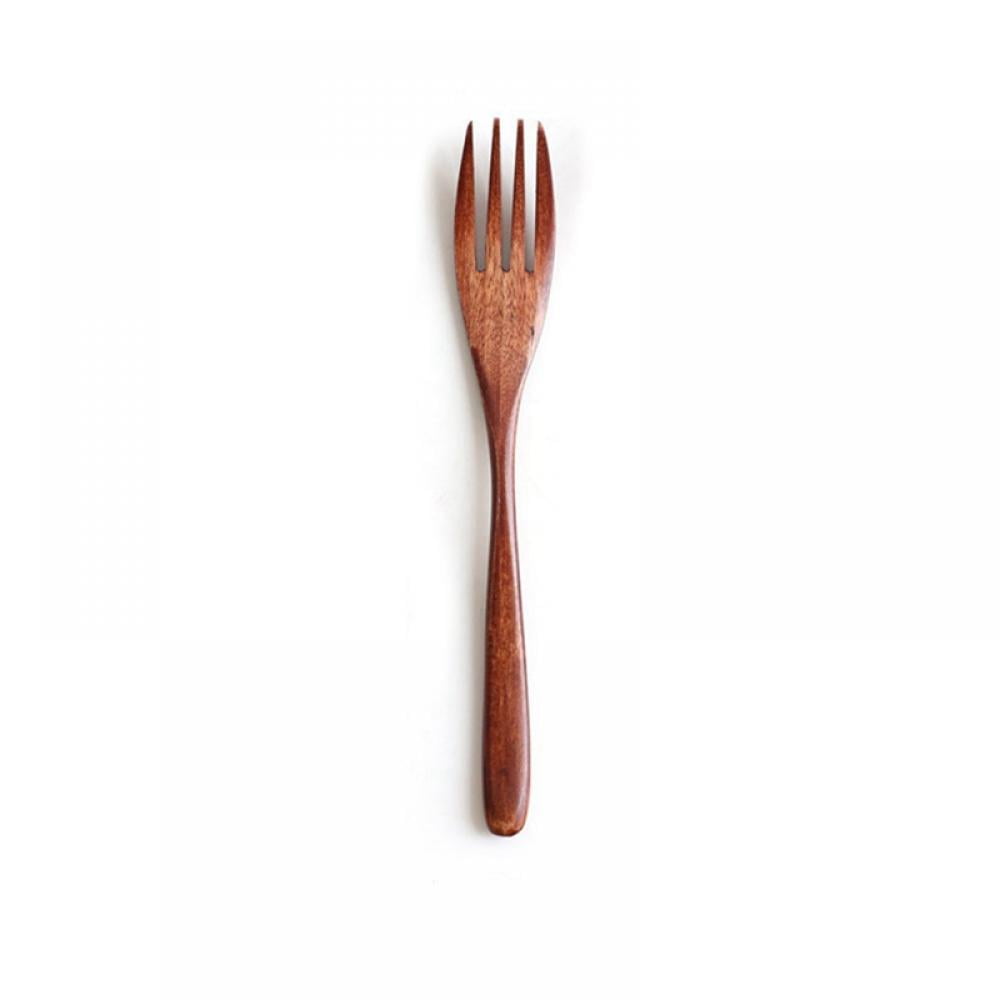 Wooden Wavy Handle Tangled Wire Spoon Fork Wooden Spoon Wooden Fork ...
