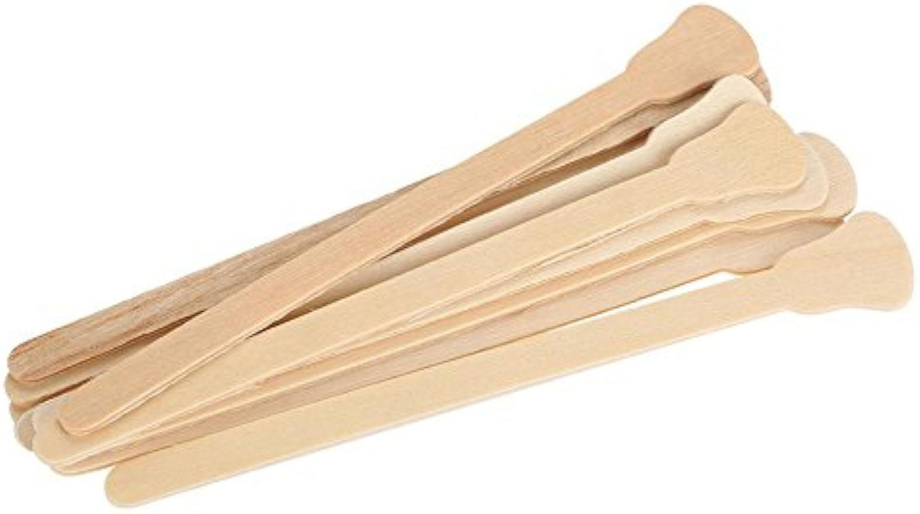 Wooden Wax Applicator Sticks, Suitable for Mask/Hair Remove/Cream ...