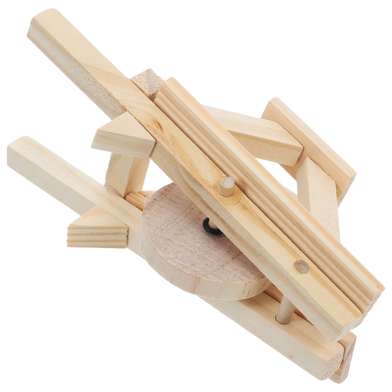 Wooden Wheelbarrow Toy for Kids STEM Science Experiment Kit Miniature ...