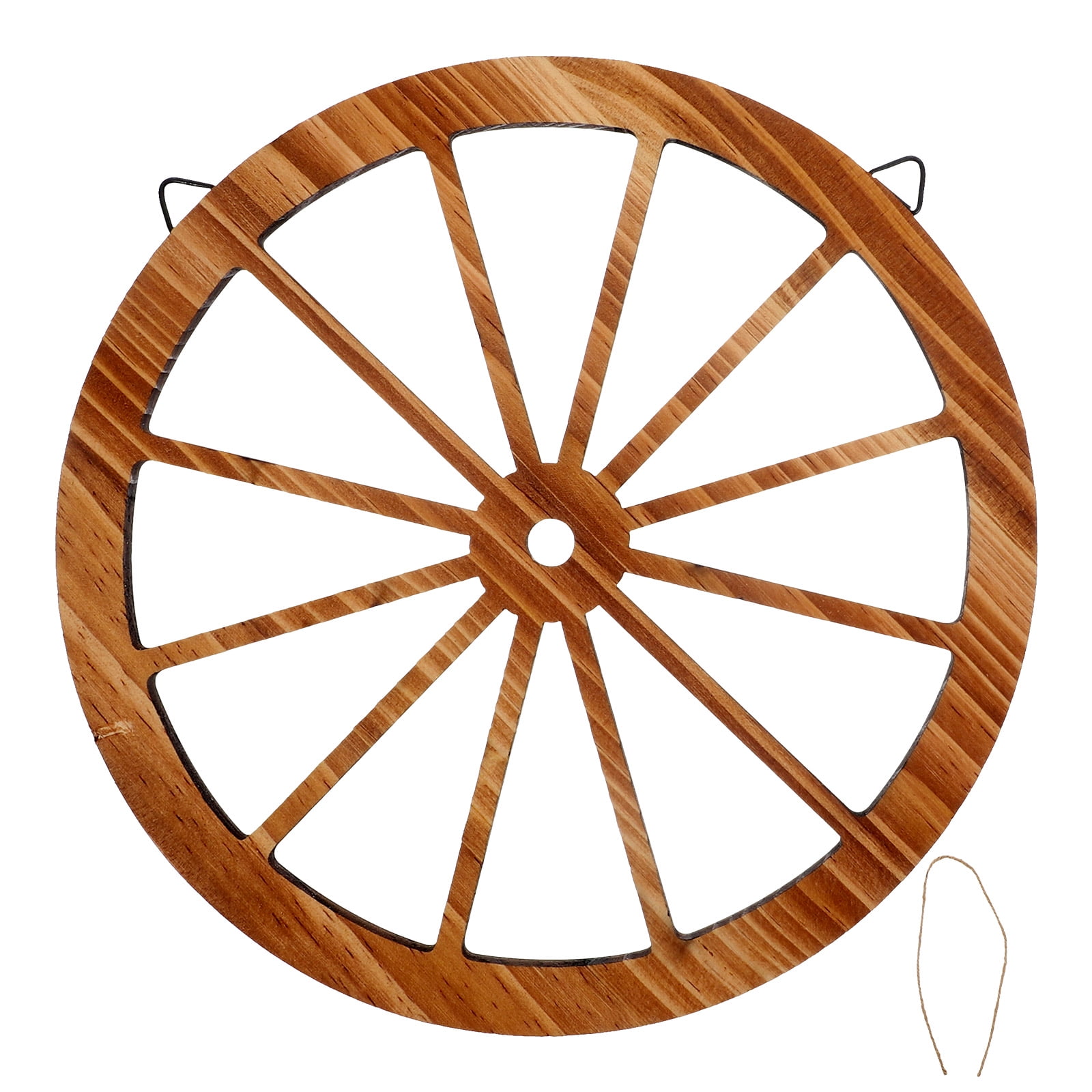Wooden Wheels Decor for Home Wagon Wall Art Farmhouse Hanging Cartwheel ...