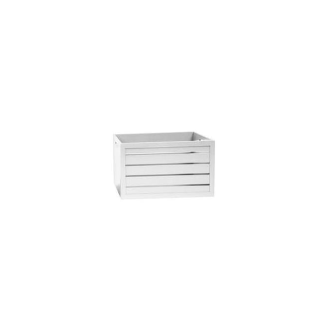 Wooden White Crate - Walmart.com