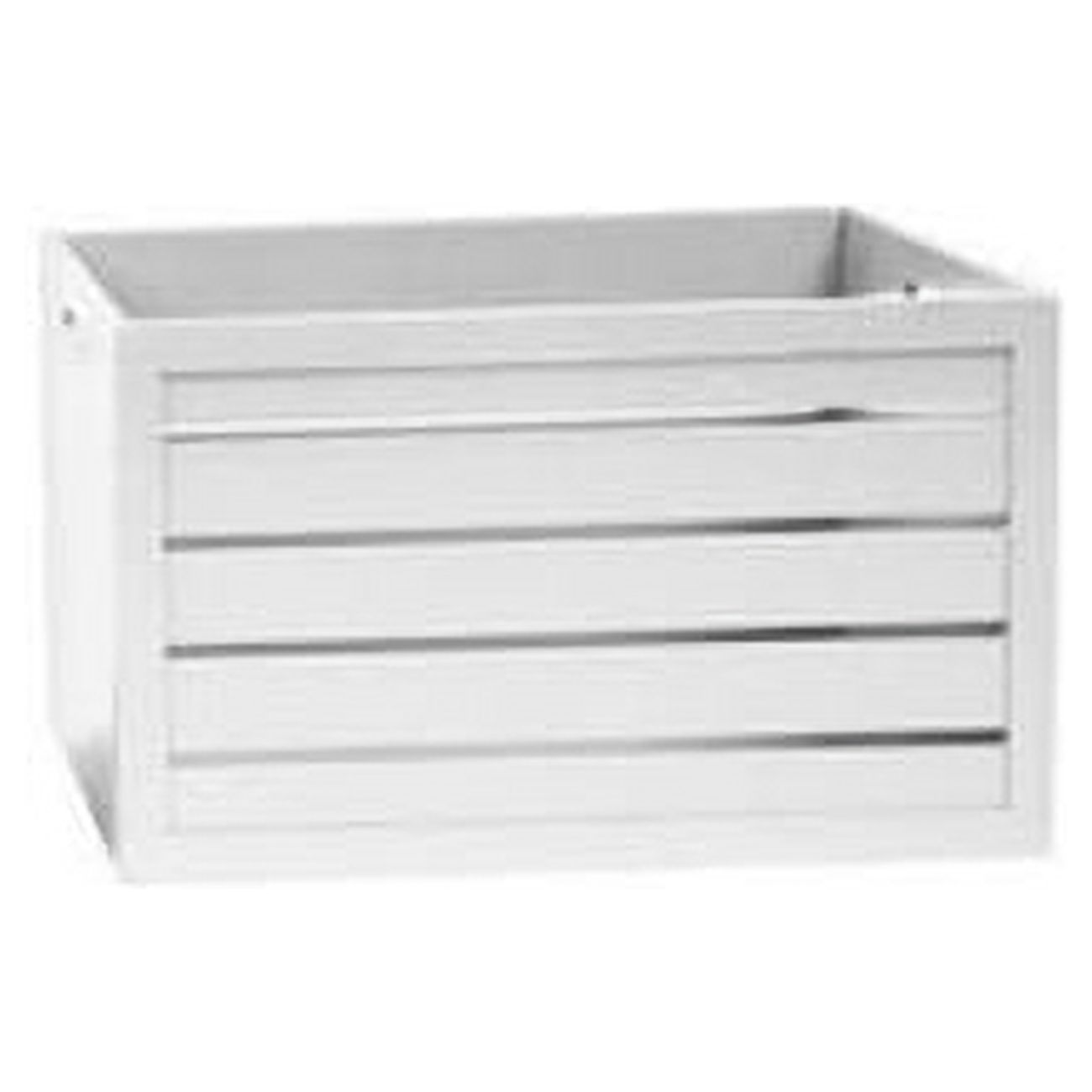 Wooden White Crate - Walmart.com
