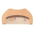 Wooden Wide-Tooth Comb for Easy Detangling and Styling — Perfect Pocket ...