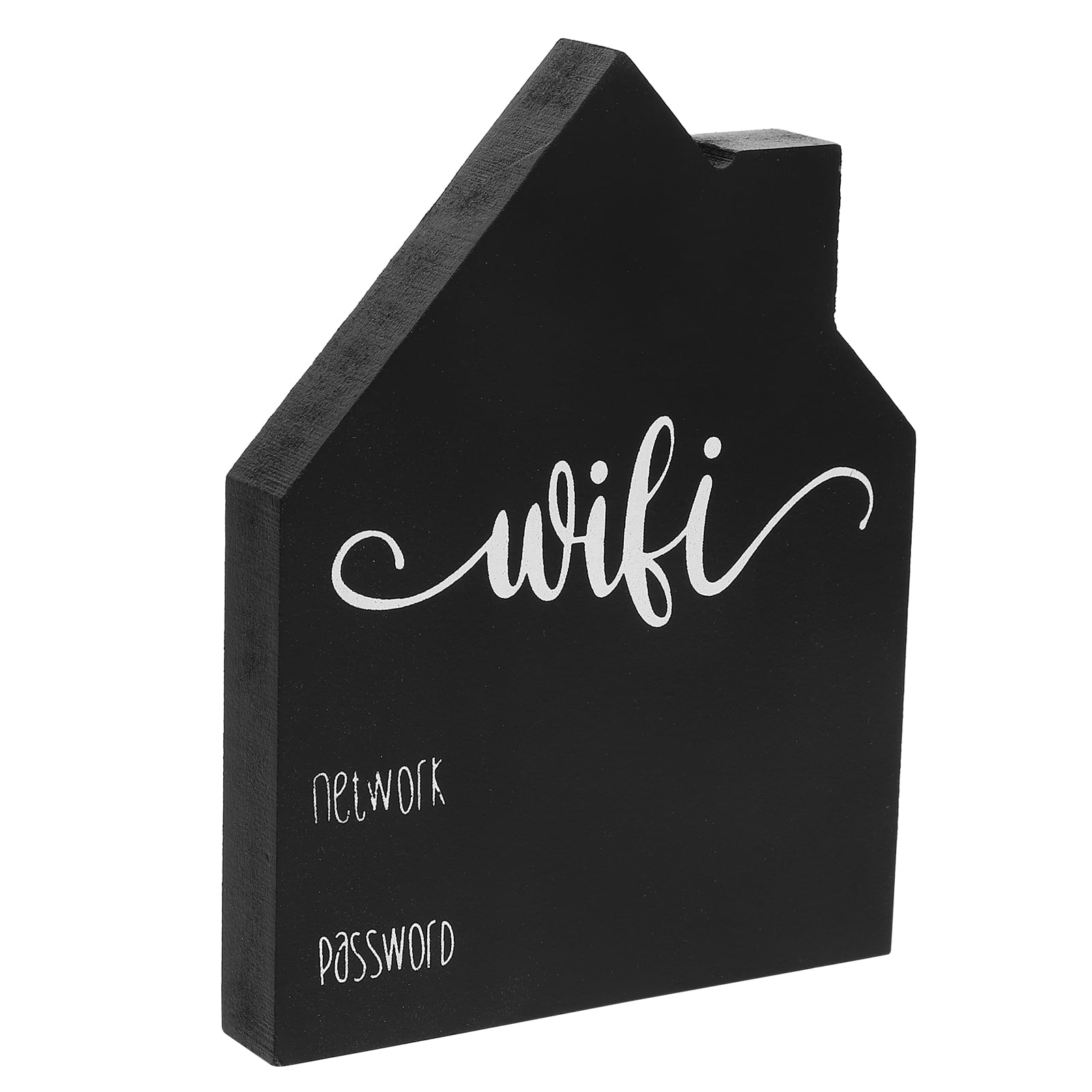 Wooden Wifi Sign Wifi Account Password Sign Table Wireless Network Sign ...