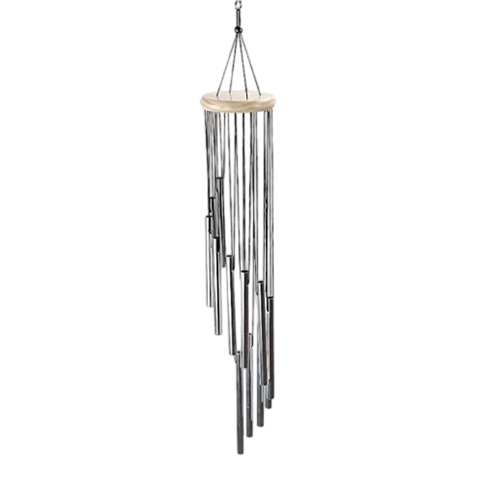 Wooden Wind Chime Pendant - Handmade, Natural Wood, Soothing Sound ...