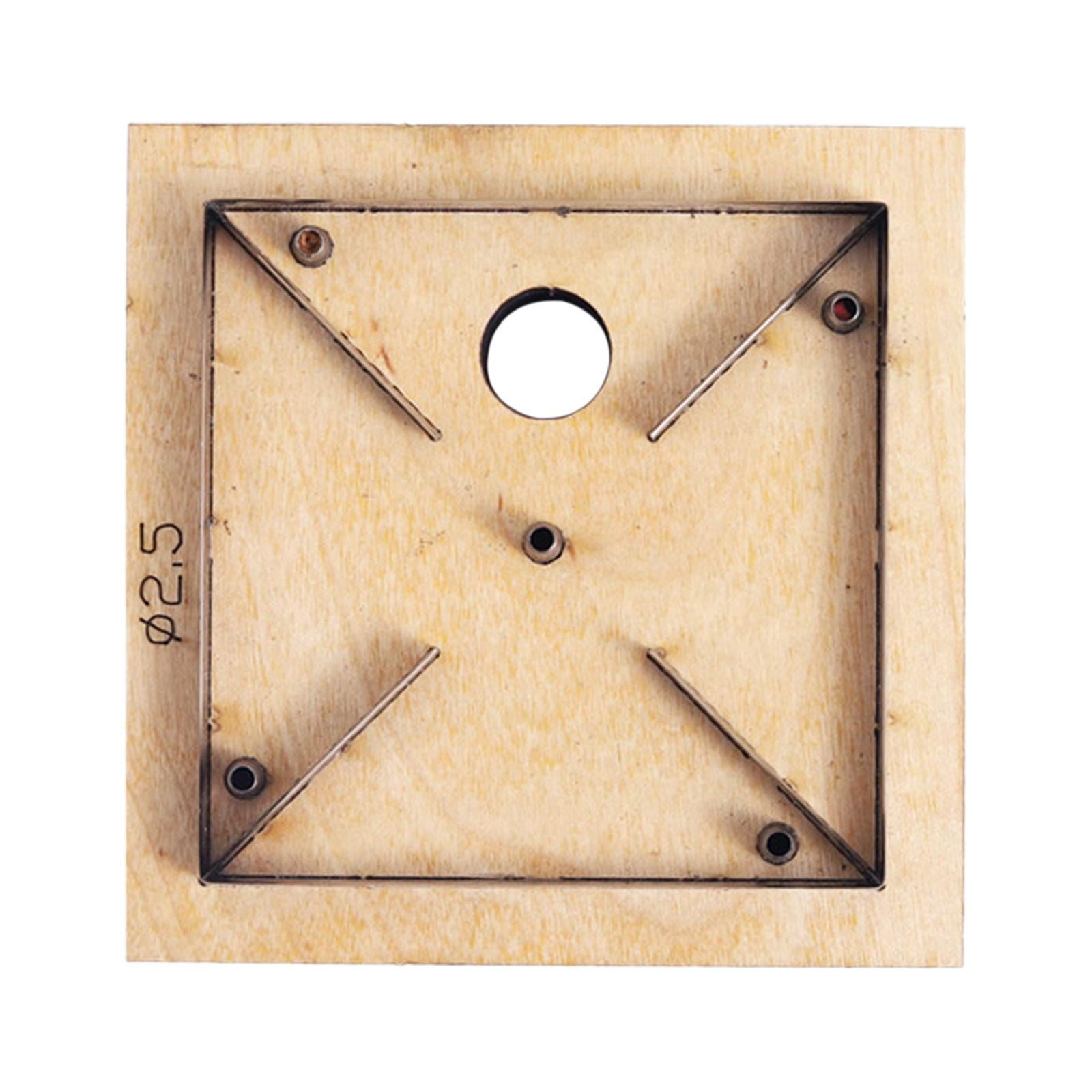 Wooden Windmill Templates Punch Hand Tool DIY Metal Leather Cutting ...