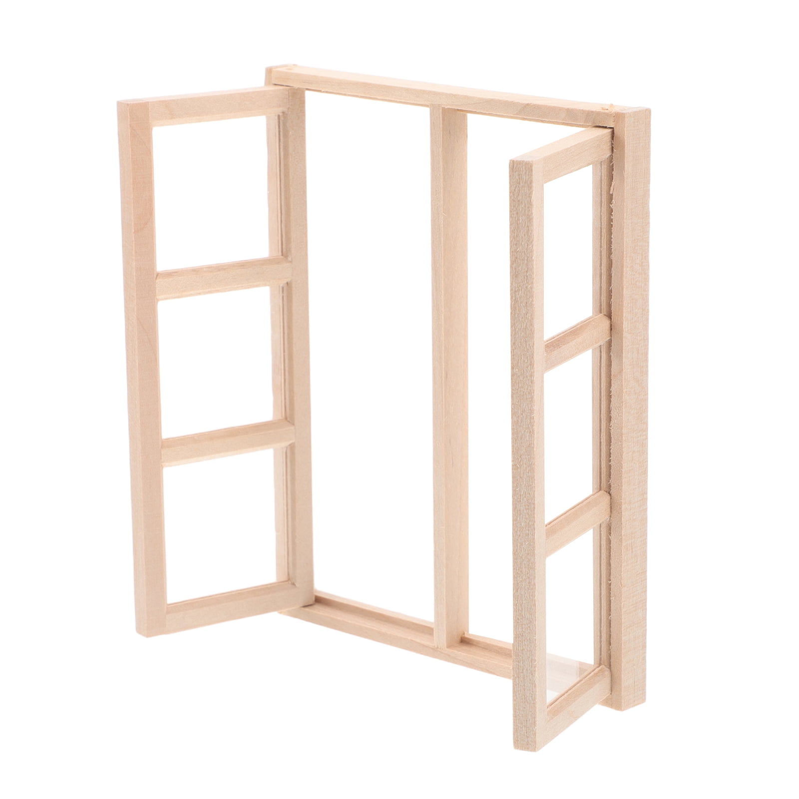 Wooden Window for Dollhouse 1:12 Dollhouse Furniture with Realistic ...