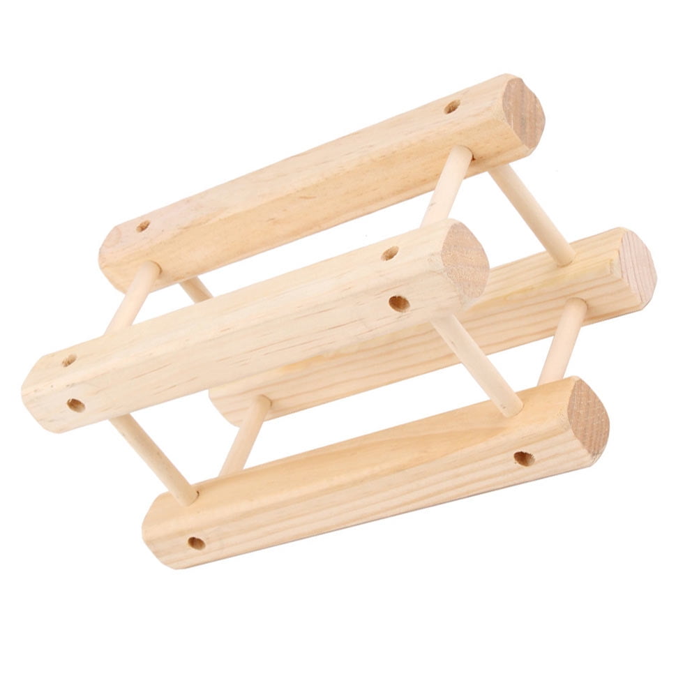 Wooden Wine Rack Household Stand Standing Shelf Ornament Decorative ...