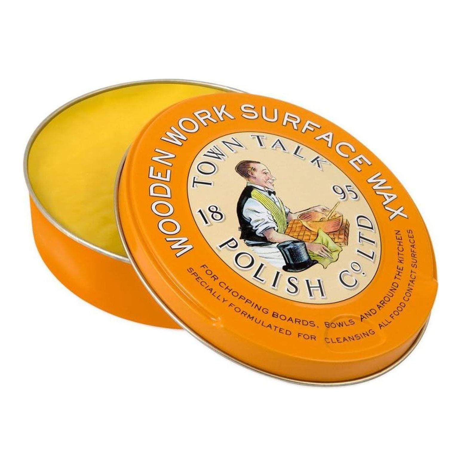 Wooden Work Surface Wax / Orange Wax, 5 oz. by CintBllTer- Clean and ...