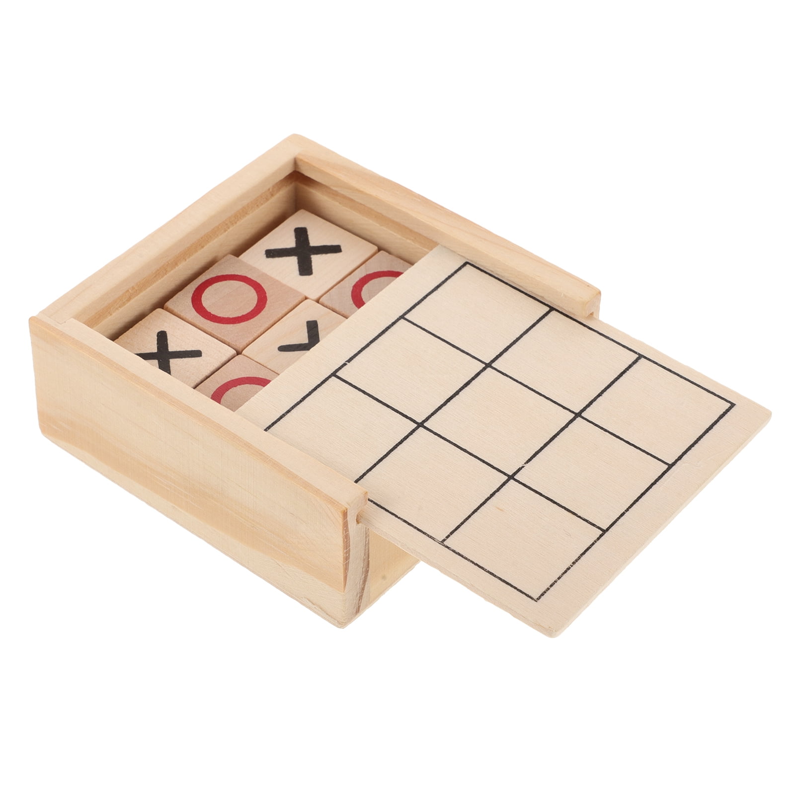 Wooden Xo Blocks Board Games Xo Table Toy Family Games For Kids Adults ...