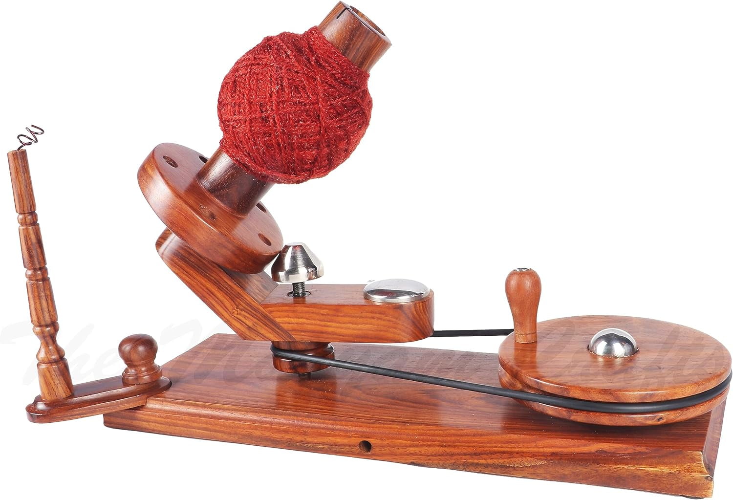 Wooden Yarn Ball Winder | Hand Operated Yarn Winder | Handcrafted ...