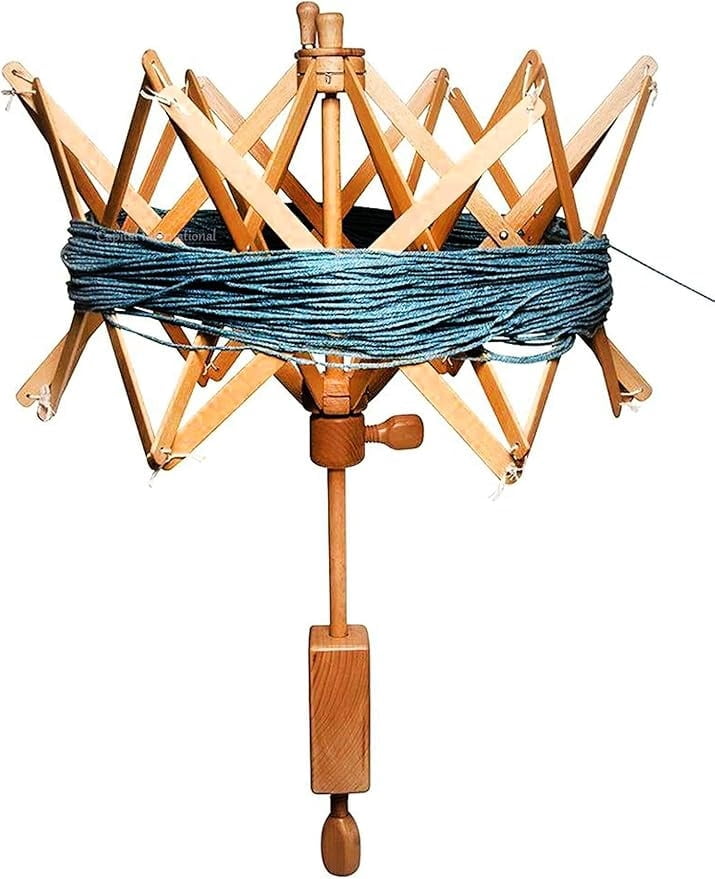 Home Dress Wooden Umbrella Swift Wood Ball Winder - Weaving Ball ...
