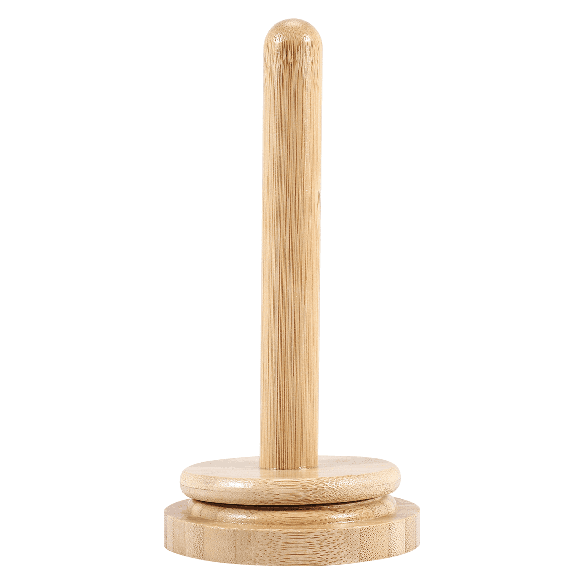 Wooden Yarn Holder Revolving Rack Vertical Yarn Storage Tissue Holder ...