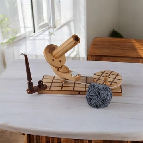 Wooden Yarn Winder & Tabletop Swift Combo, Jumbo Yarn Winder and Swift ...